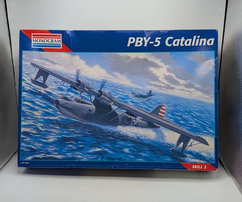 Monogram PBY-5 Catalina Airplane Model Kit (5609) Skill 2 Pieces Sealed ...