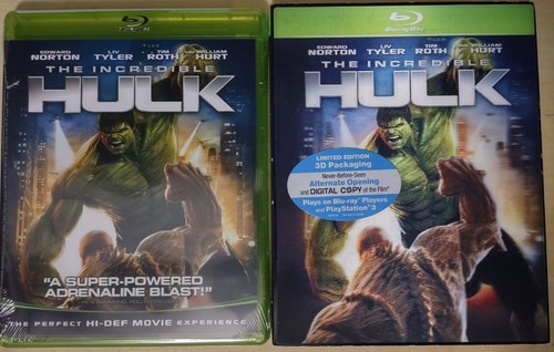 The Incredible Hulk Blu-ray 3D Packaging Limited Edition | eBay