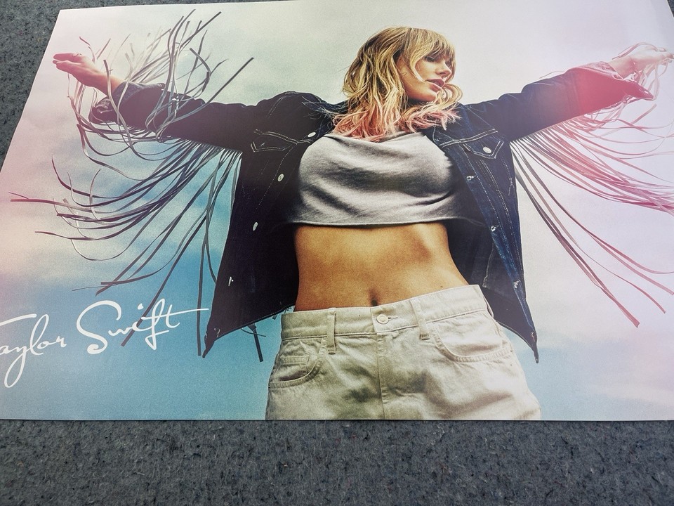 Taylor Swift Poster Fringe Jacket Time Machine 24x36 UK Print Swifties ...