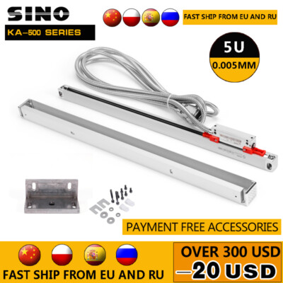 Small Linear Calibration SINO KA500 Slim Encoder For Lathe Is Suitable ...