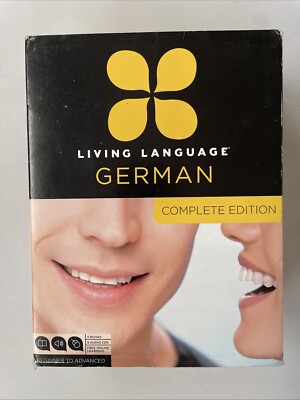Living Language German 3 books 9 audio cd’s beginner to advanced 2011 ...