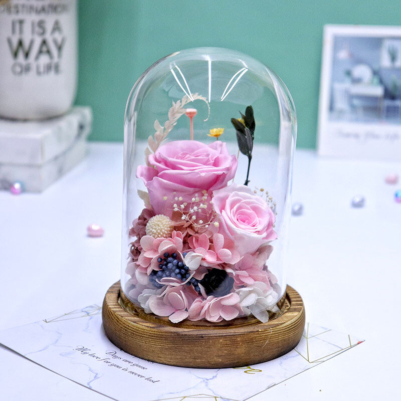 Eternal Rose flower Preserved rose everlasting rose flower gift with ...