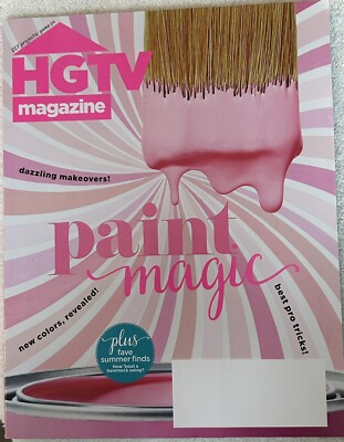 HGTV MAG: Paint Magic, June 2022; LN In Sleeve | eBay