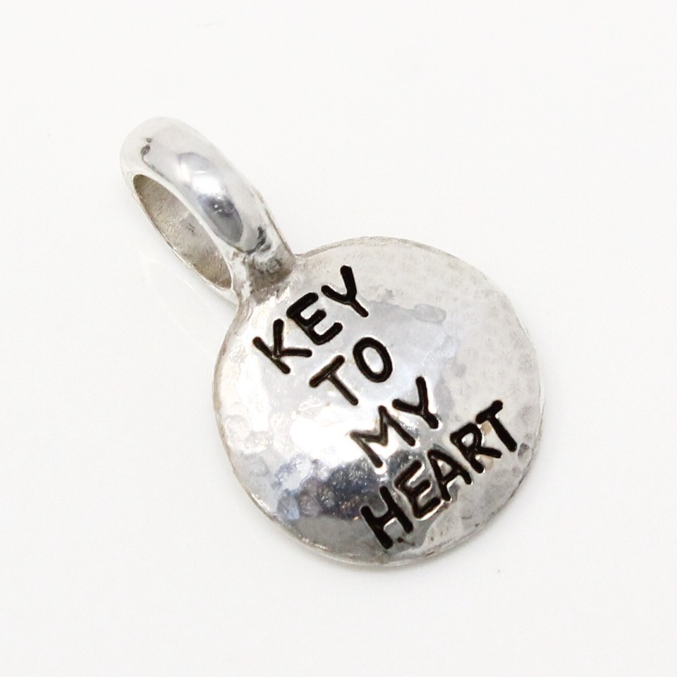 Brighton Key to My Heart Token Charm | eBay
