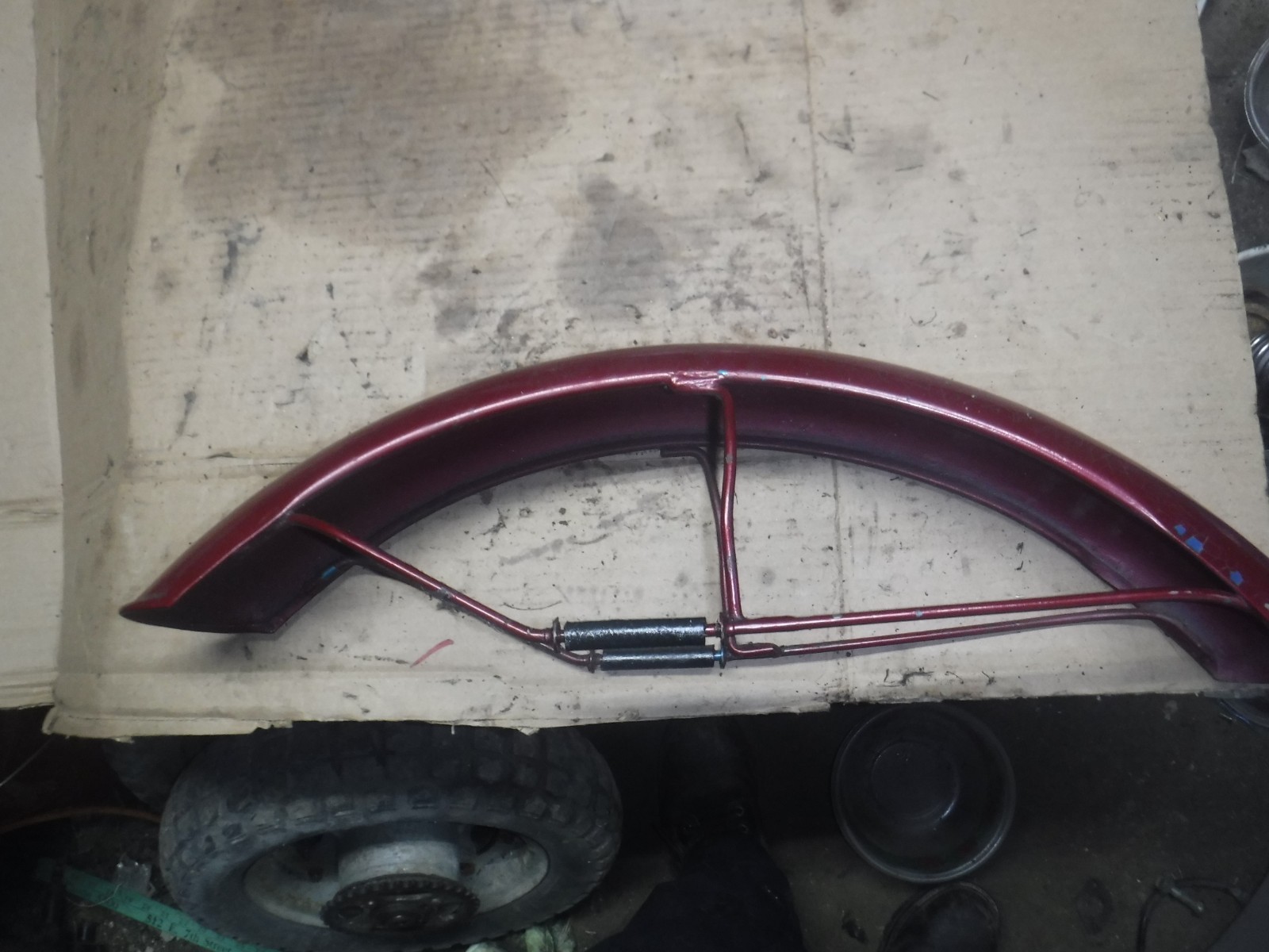 TRIUMPH T120 Bonneville 1972 front fender mud guard | eBay