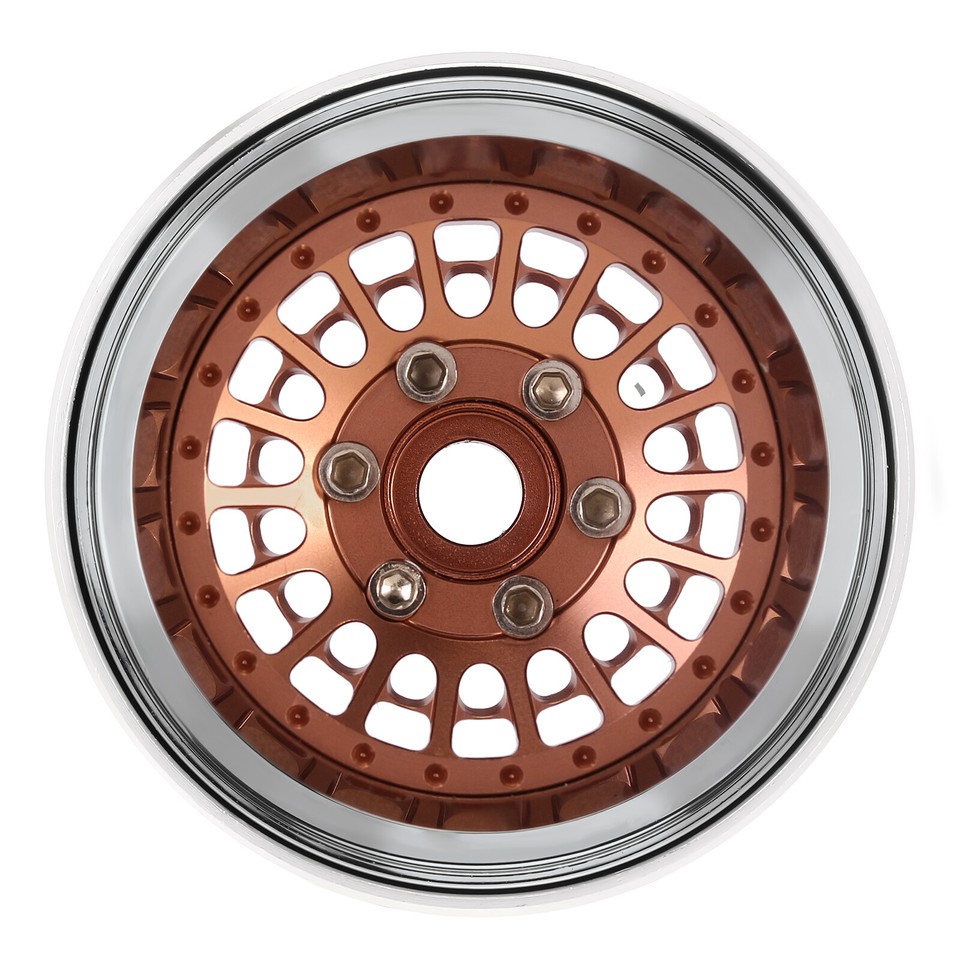 INJORA -10mm Offset Aluminum 1.9 Beadlock Wheels for SCX10 Pro TRX4 VS4 ...