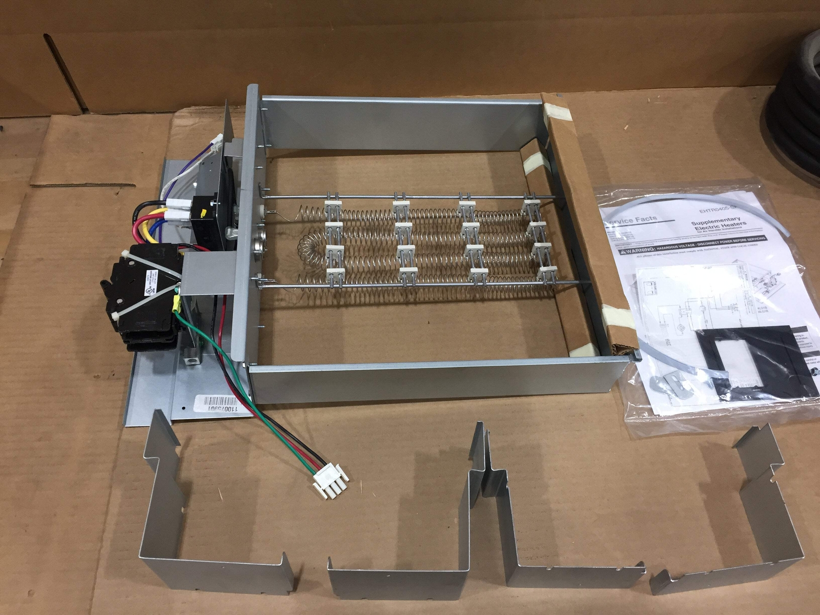 TRANE BAYEAAC04BK1BA 4 KW ELECTRIC HEAT KIT WITH BREAKER 208-240/60/1 ...