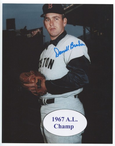 Darrell Bucky Brandon Signed 8x10 Photo Autographed Baseball Boston Red ...