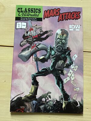 Mars Attacks Classics Obliterated Trade Paperback TPB IDW Moby Dick Jekyll Hyde | eBay