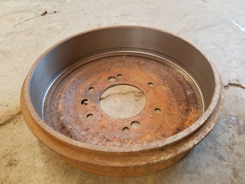 55-59 CHEVROLET 3100 3200 RESURFACED REAR BRAKE DRUM | eBay