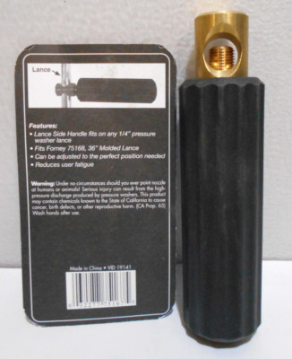 FORNEY 75167 PRESSURE WASHER WAND LANCE SIDE HANDLE GRIP FITS 1/4" | eBay