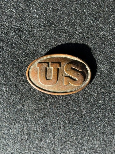 Civil War US Union Belt Buckle Antique Original Arrow Hook Type ...