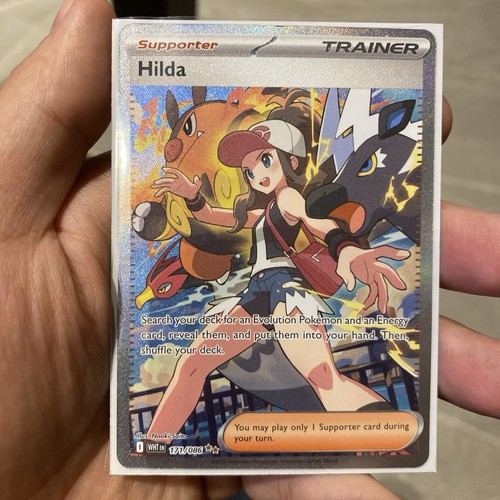 Pokemon Hilda Trainer Card SAR 171/086 SV11W White Flare - Mint!!! | eBay