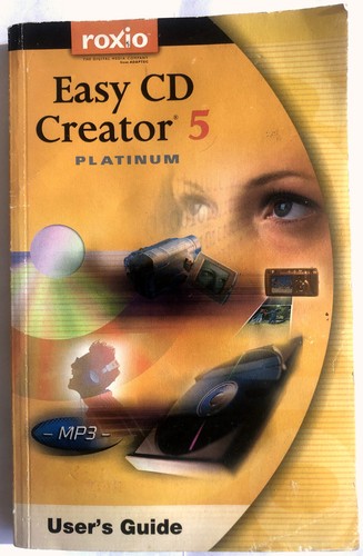 Easy CD Creator 5 Platinum User's Guide Book Manual (Roxio, 1999) W ...
