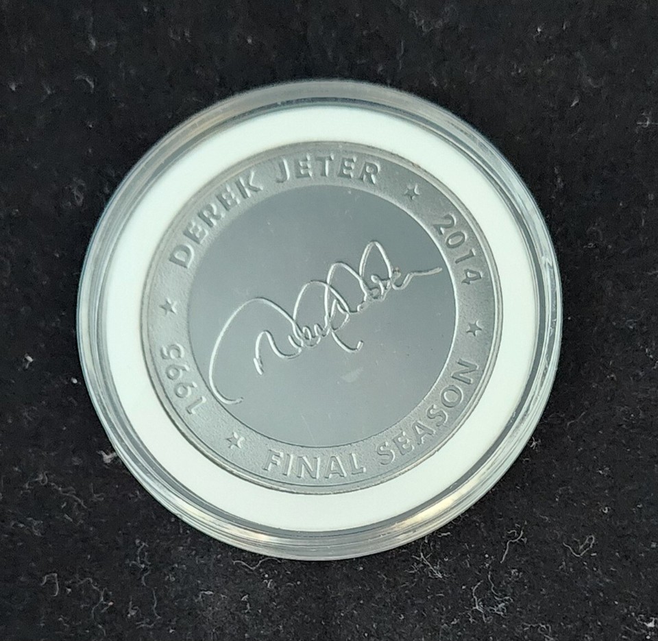 New York Yankees Derek Jeter Final Season SGA – Coin #7: 3000 hits | eBay