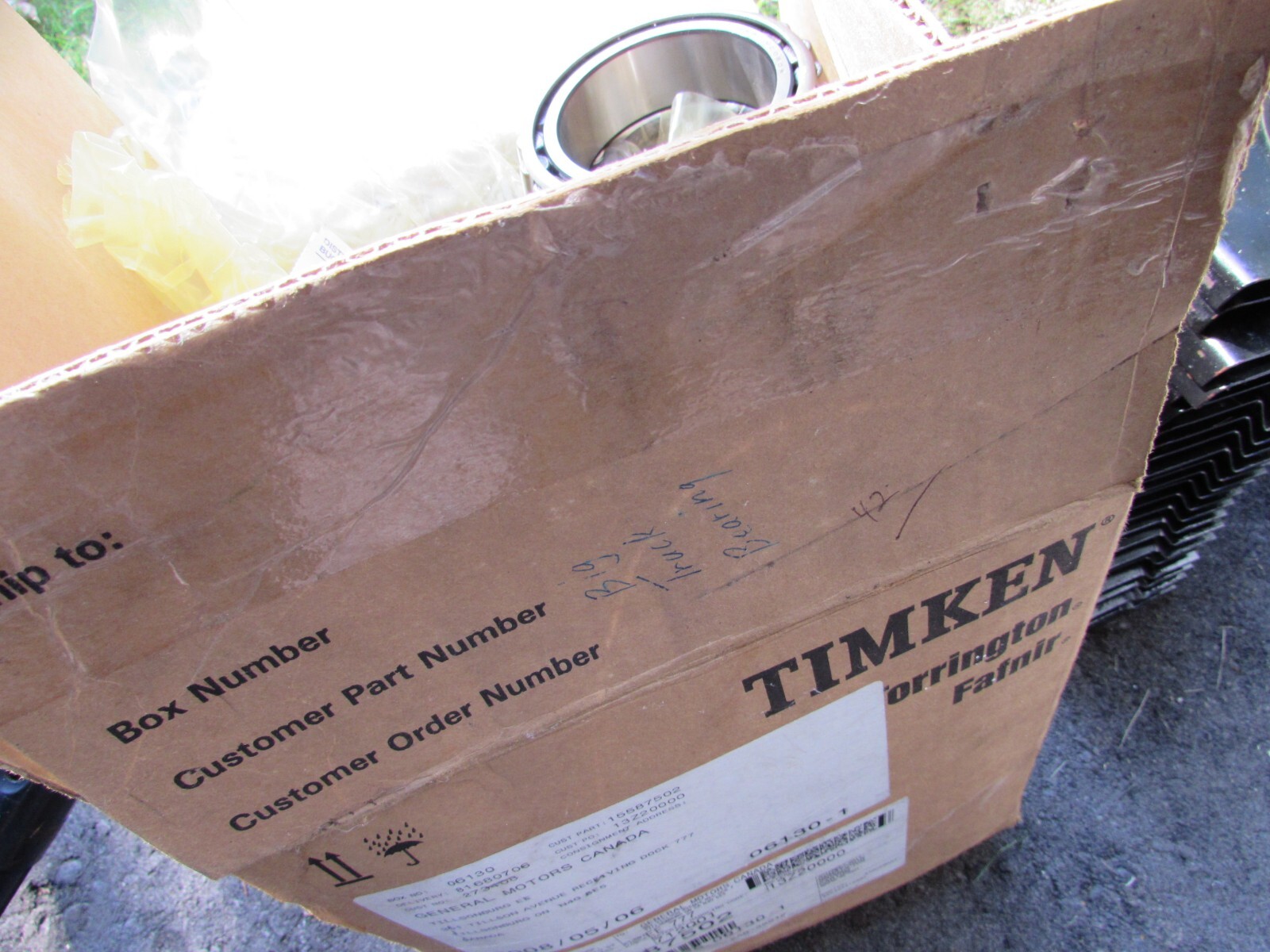 Timken Roller Bearing Tapered Cone Bearing 580/716/19 | eBay