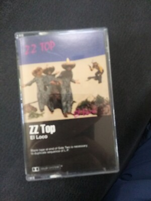 ZZ Top El Loco Cassette Tape | eBay