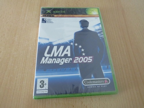 LMA Manager 2005 (Microsoft Xbox, NEW SEALED.PAL VERSION | eBay