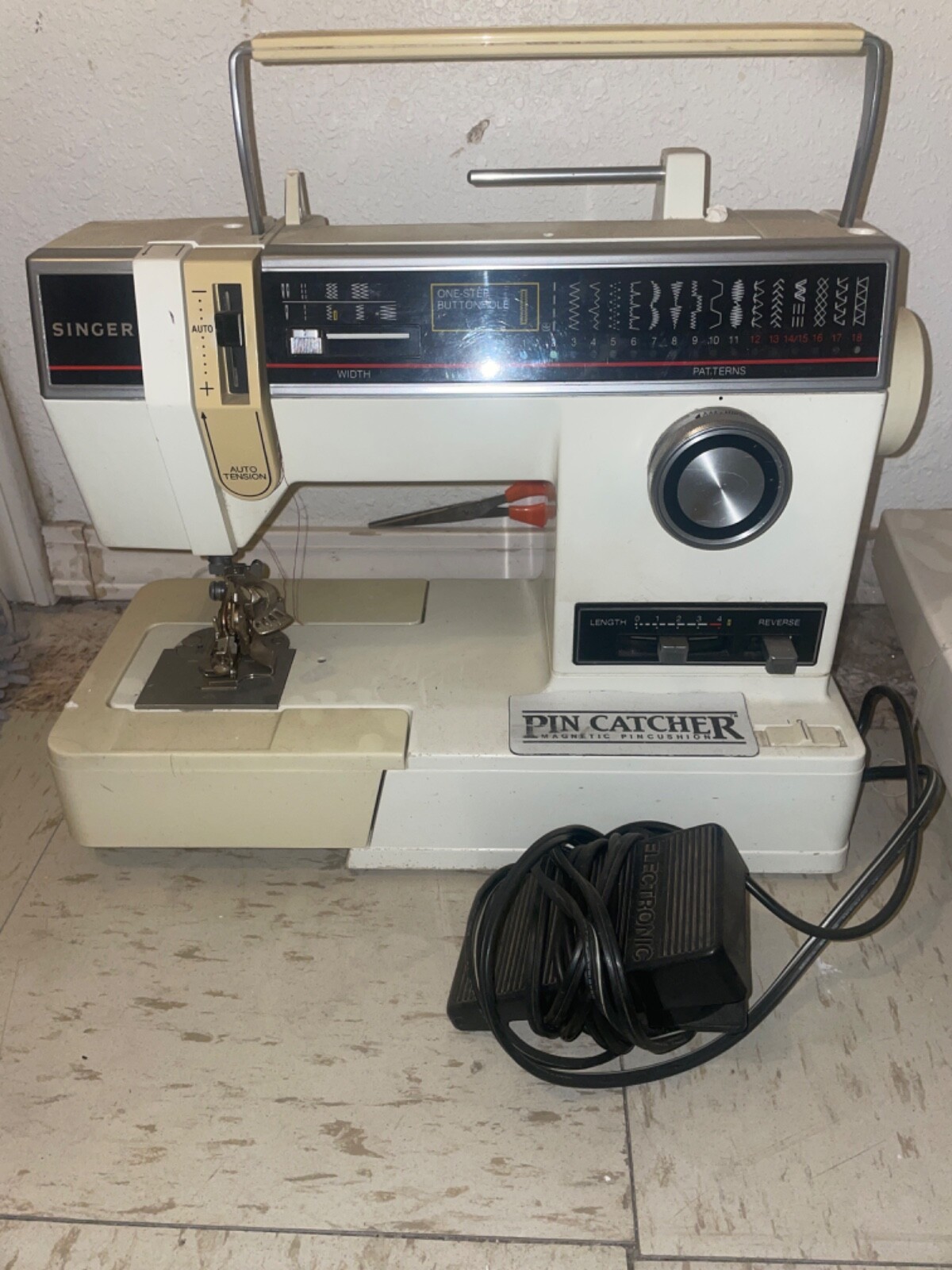 Vintage Singer Sewing Machine Model 6235 with Pedal | eBay