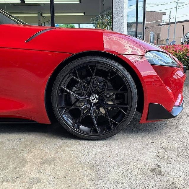 19" HRE FF10 Black 19x9 19x10 Forged Concave Wheels Rims Fits Toyota ...