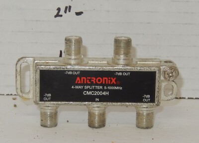 Antronix UHF-VHF-FM 4 Way SPLITTER / COMBINER 5-1002MHz CMC2004H | eBay