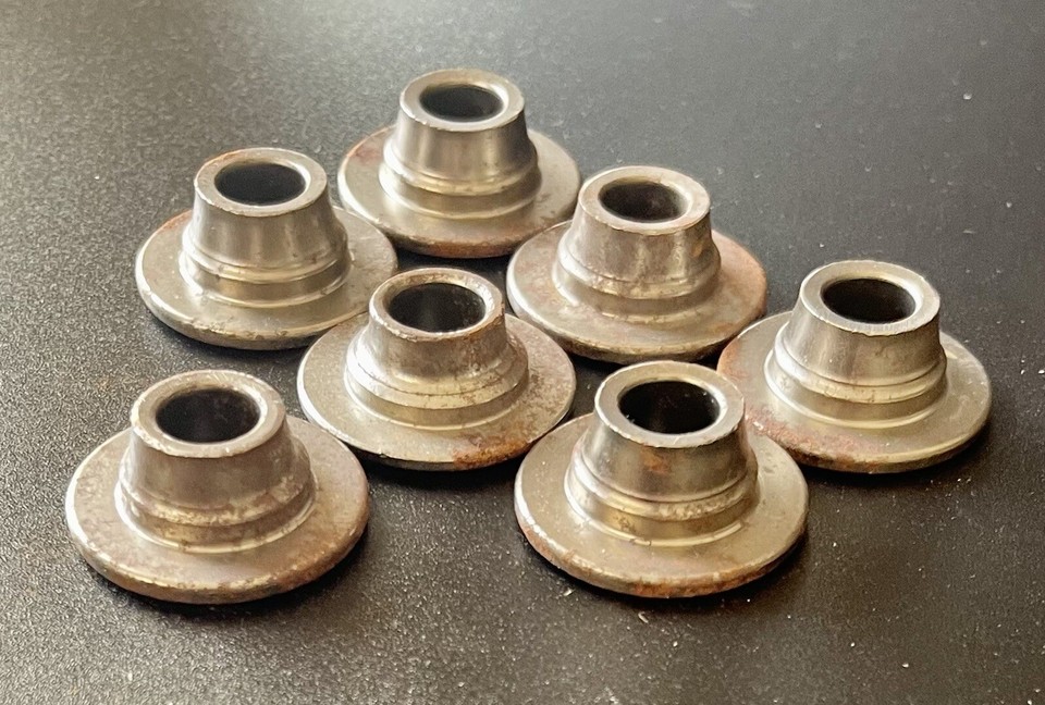 Qty (7) NOS GM 71 72 73 74 75 Chevrolet Vega Valve Spring Caps 3980281 ...