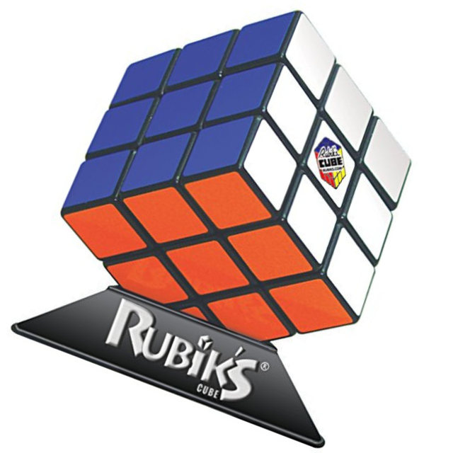 Official Rubiks Cube Original Genuine Rubik's 3x3x3 Kids Brain Teaser ...
