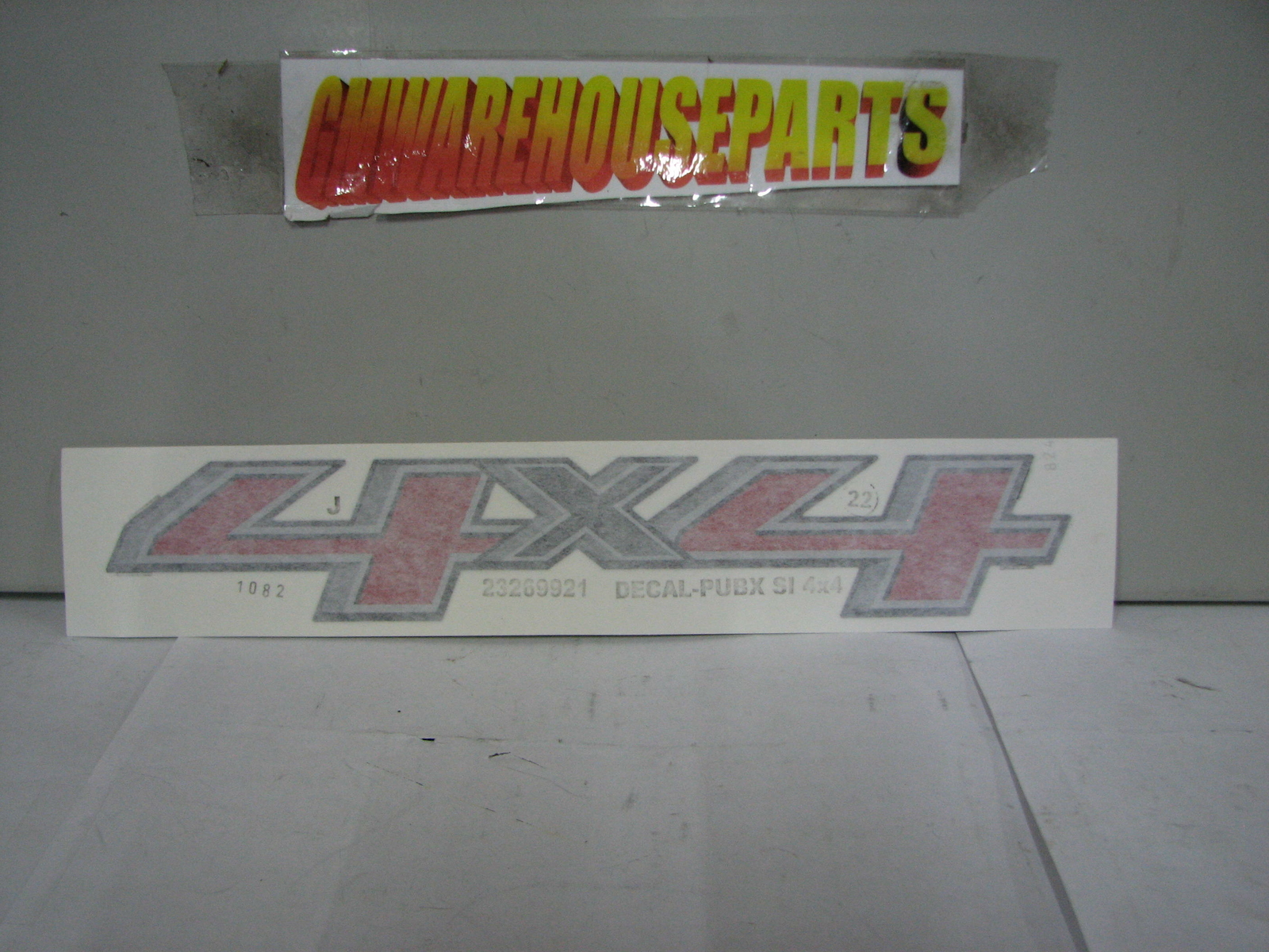 2014-2016 SILVERADO COLORADO "4X4" BED DECAL STICKER NEW GM # 23269921 ...