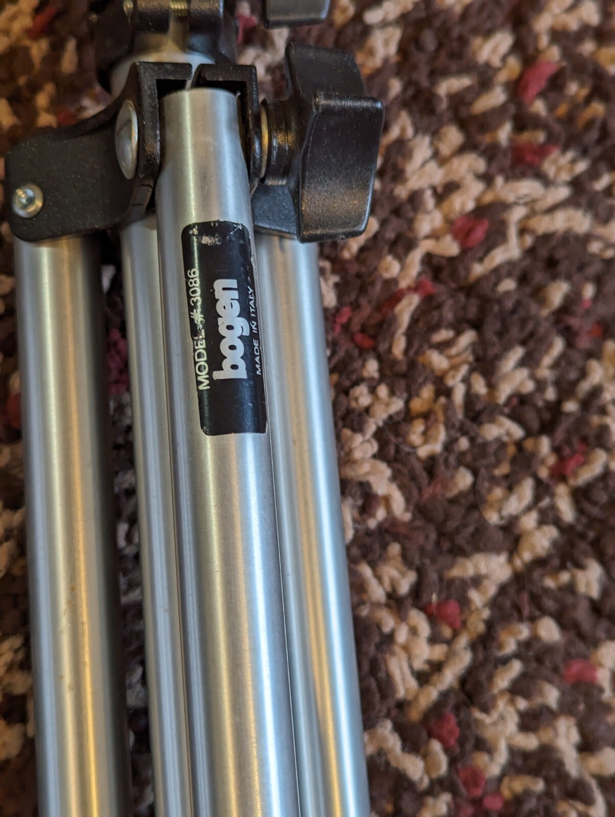 Pair of 2 Light Stands Bogen Model 3086 Made in Italy | eBay