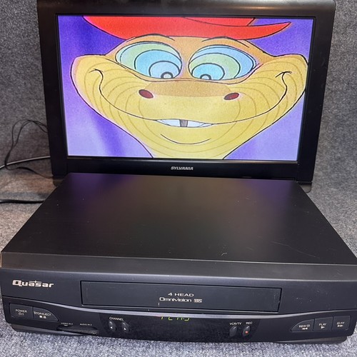 Quasar VHQ-41M 4-Head VHS VCR Video Cassette Recorder Player No Remote ...