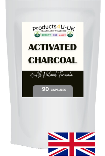 Activated Charcoal Detox Flatulence Bloating Gas Reduction Capsules ...