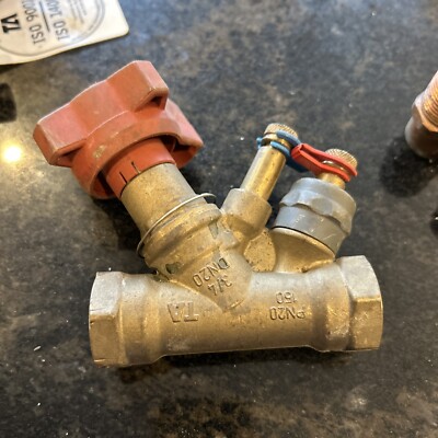 NOB TA Victaulic 3/4" Female ThreadedBrass Balancing Valve 300 PSI | eBay