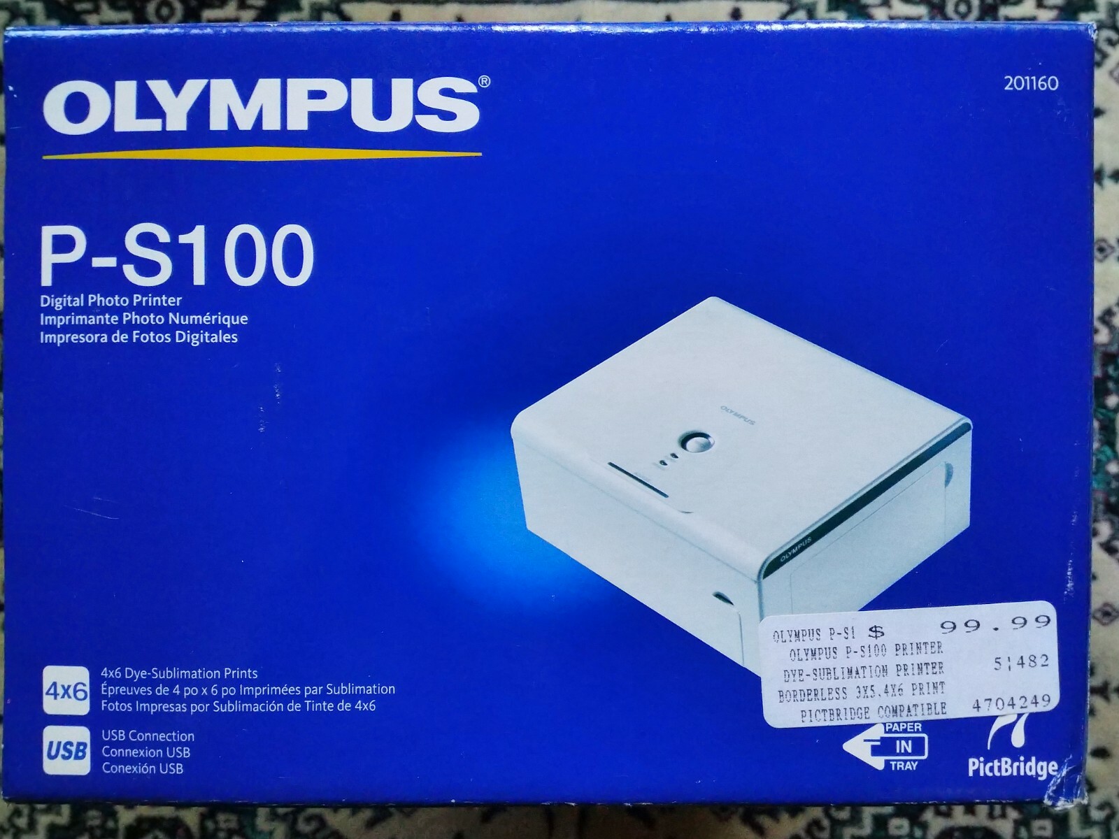 OLYMPUS P-S100 DIGITAL PHOTO PRINTER | eBay