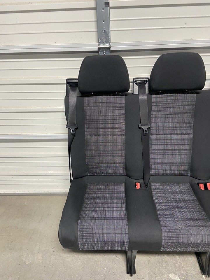 2007-2018 Mercedes-Benz Sprinter OEM 4th row seat 4 passenger cloth | eBay