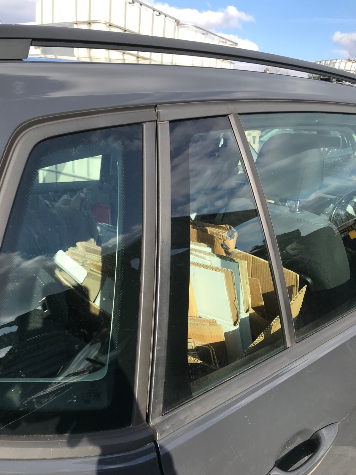 GENUINE 14-17 VW GOLF SV DRIVER REAR WINDOW QUARTER GLASS FIXED IN DOOR ...