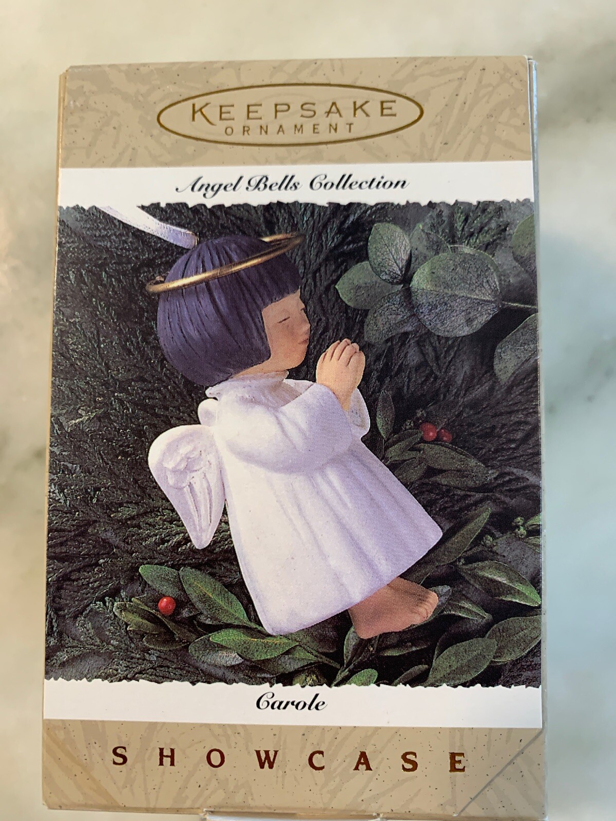 1995 Hallmark Keepsake Angel Bells Collection “Carole” Showcase ...