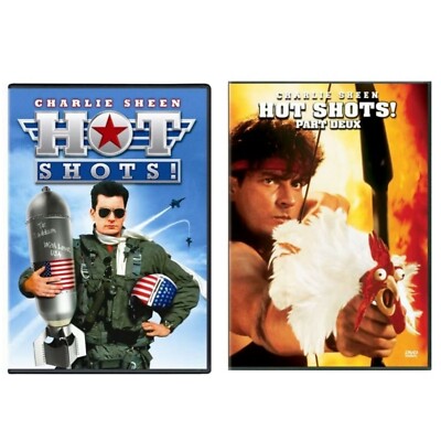 Hot Shots! Parts 1&2 DVD Double Pack Comedy Film Bundle 24543046929| eBay