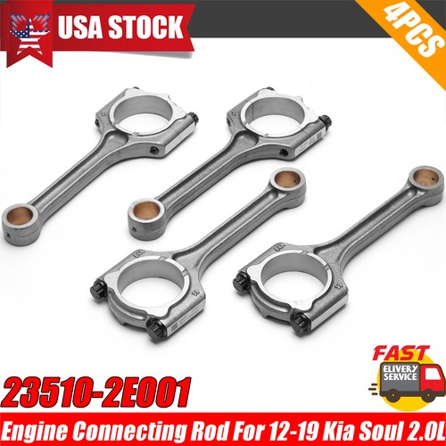 23510-2E001 2.0L Engine Connecting Rods For 12-19 Kia Soul 13-18 ...