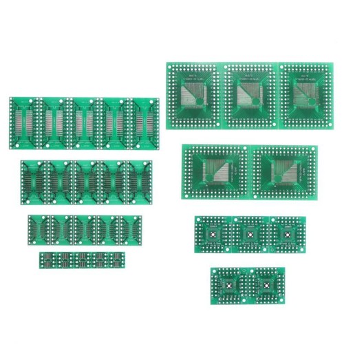 30 Pcs PCB Board Kit SMD To DIP Adapter Converter FQFP32-100 QFN48 SOP8 ...