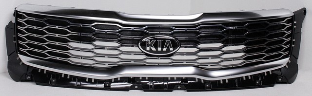 OEM Kia Telluride Grille 86350-S9100 Chipped | eBay