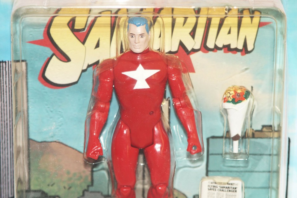 Astro City Heroes & Villains Premiere Samaritan Figure 1998 ZJ Toys ...