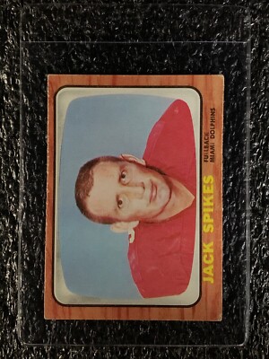 1966 Topps Football #84 Jack Spikes VG/EX | eBay