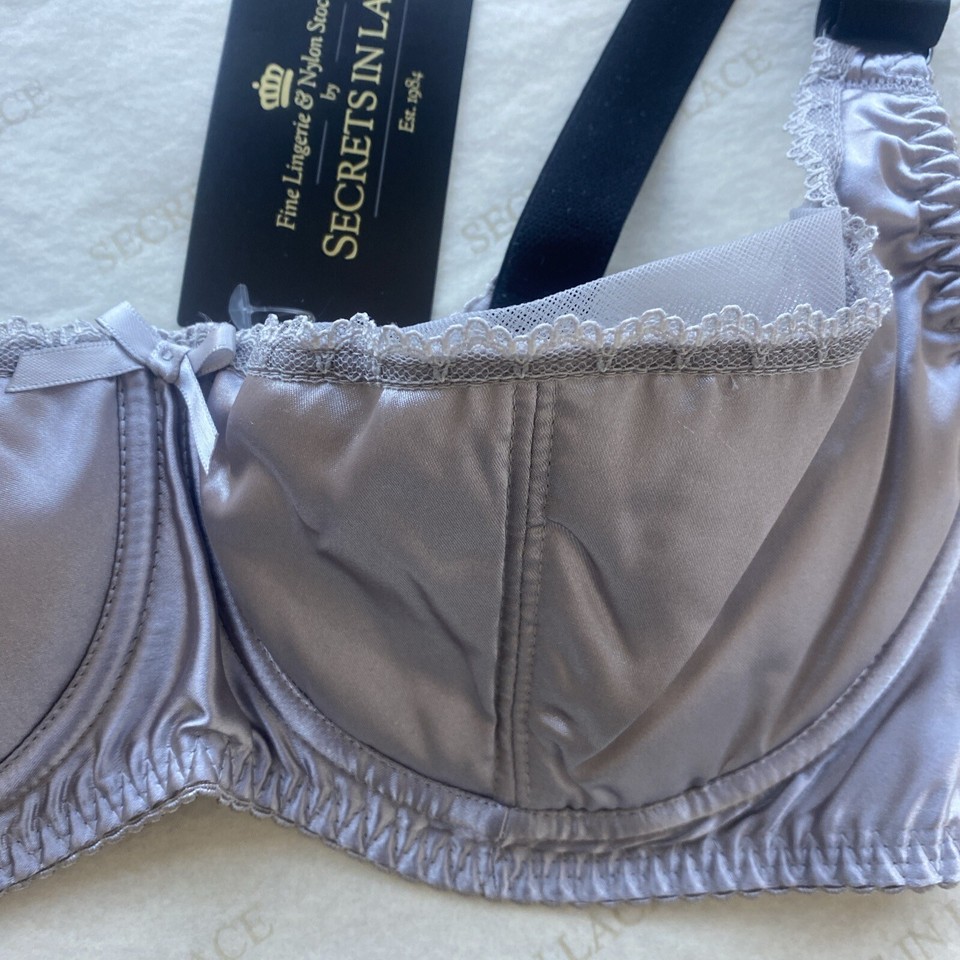 Secrets In Lace Size 32D Plunge Bra Silver Style 41110 NIP | eBay