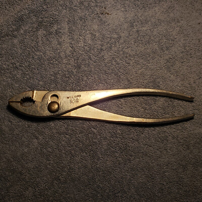 Vintage WILLIAMS PL-10 - 10in. Slip Joint Pliers, USA Made | eBay