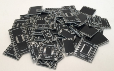 48 Breakout Boards for Prototyping SMT SOIC SSOP TSSOP QSOP MSOP SOT23 ...