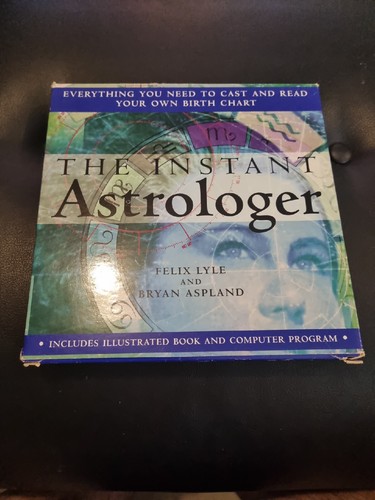 Vintage 1998 CD-ROM & Book The Instant Astrologer by Felix Lyle & Bryan ...