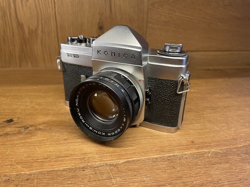 *CLA'd : Near Mint ++* Konica FP Film Camera Hexanon 52mm F/1.8 ...