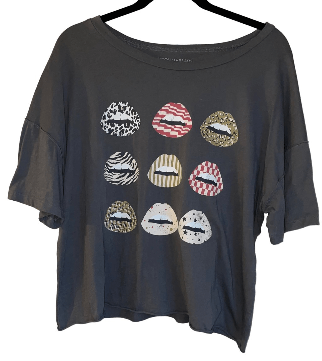 Grayson/Threads Bowie Punk Lips Lounge Tee | eBay