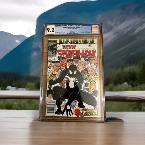 Rare 1987 Collectible Marvel's Web Of Spiderman Comic Book Cgc 9.2 ...
