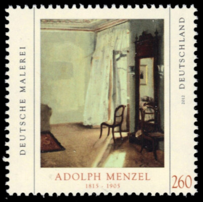 GERMANY 2679 - "Balcony Room" by Adolph Menzel (pc16700) | eBay